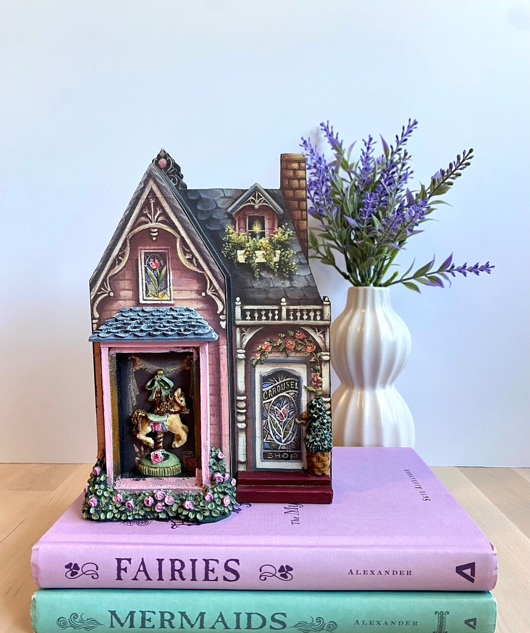 Gail Duke Carousel Shop House - Pretty Victorian Detailed Decorative ...