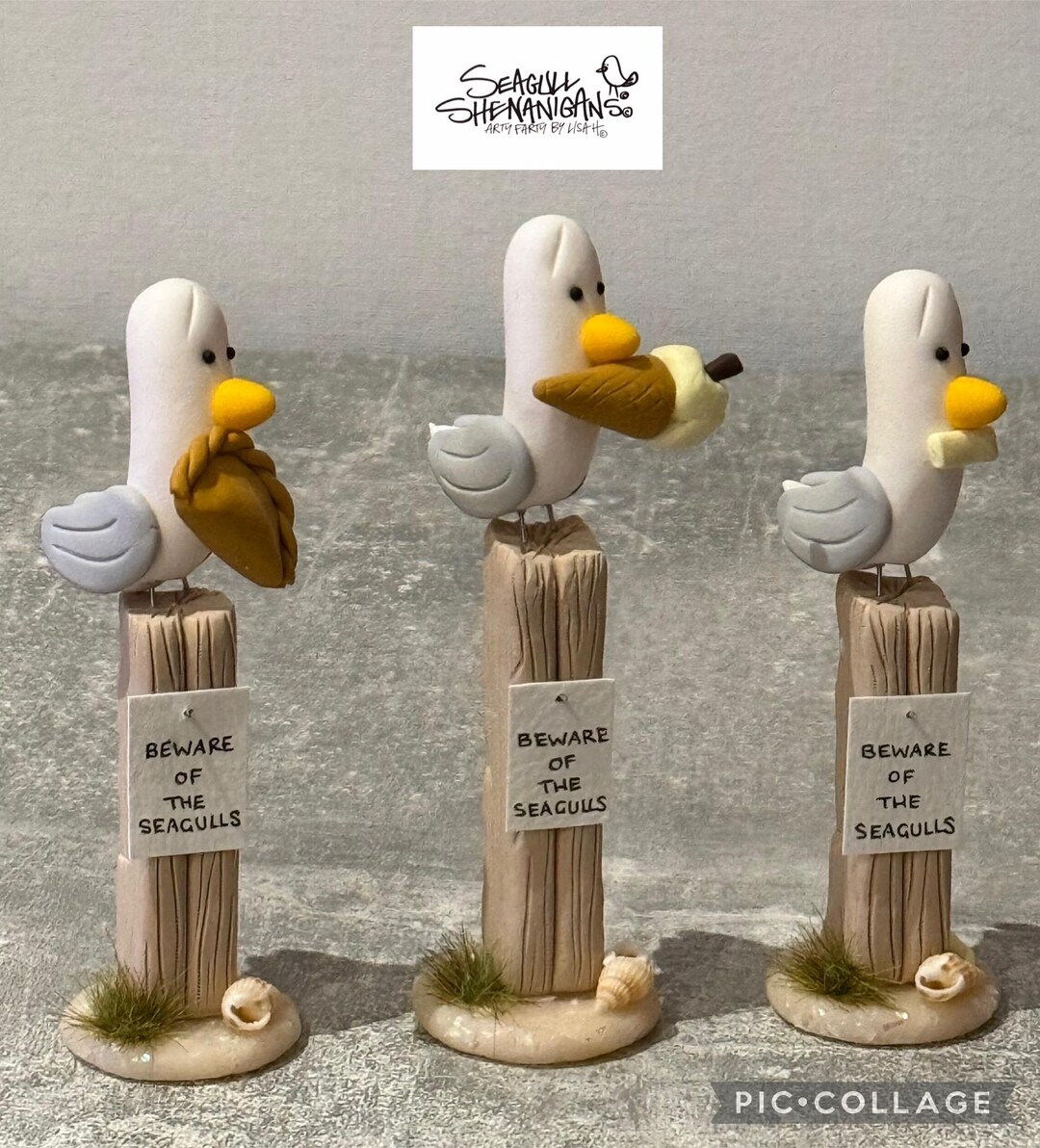 Beware of the Seagulls Handmade Gift - Etsy