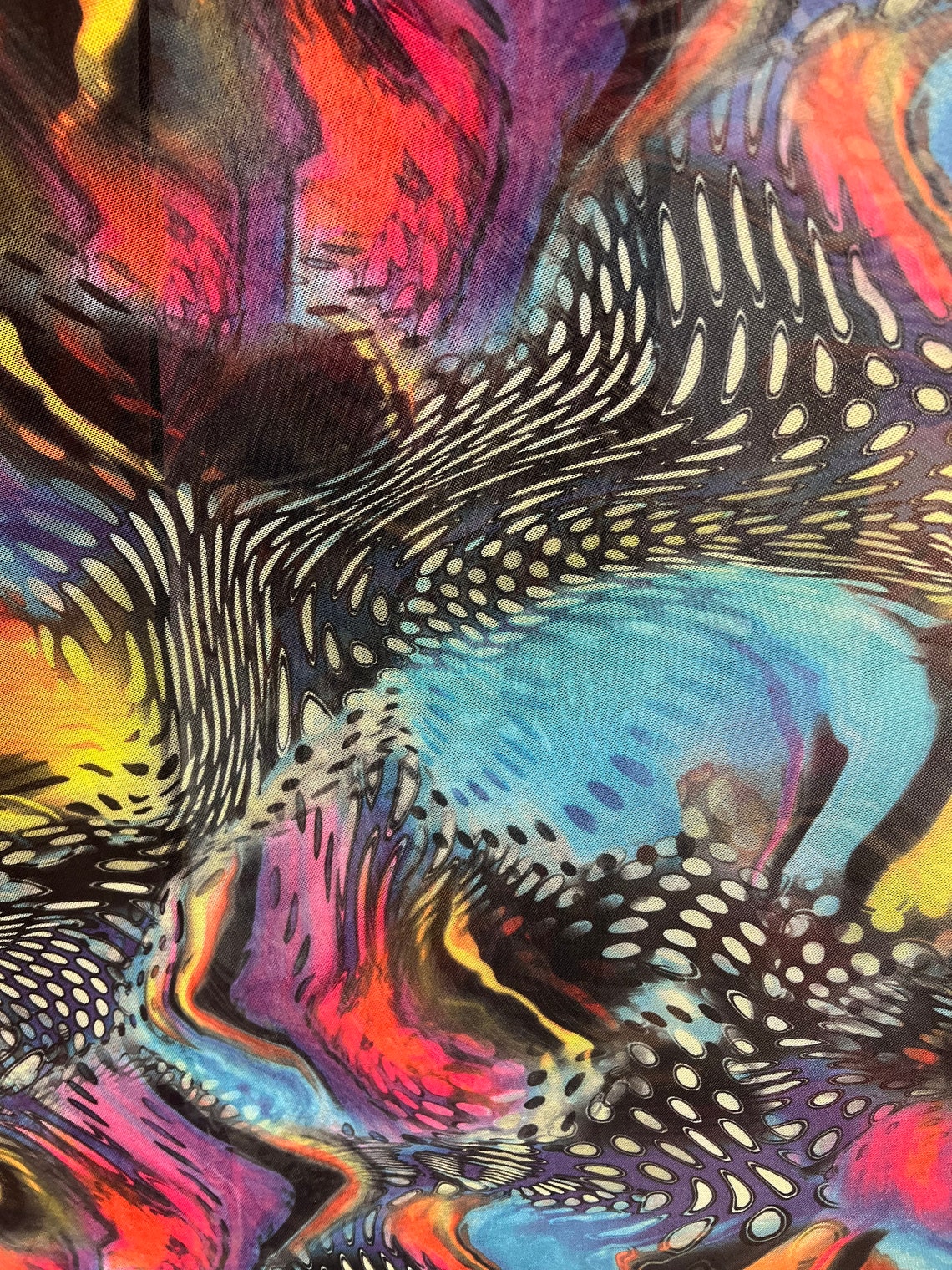 New Exotic Animal Design Print on Nylon Spandex and Power Mesh - Etsy