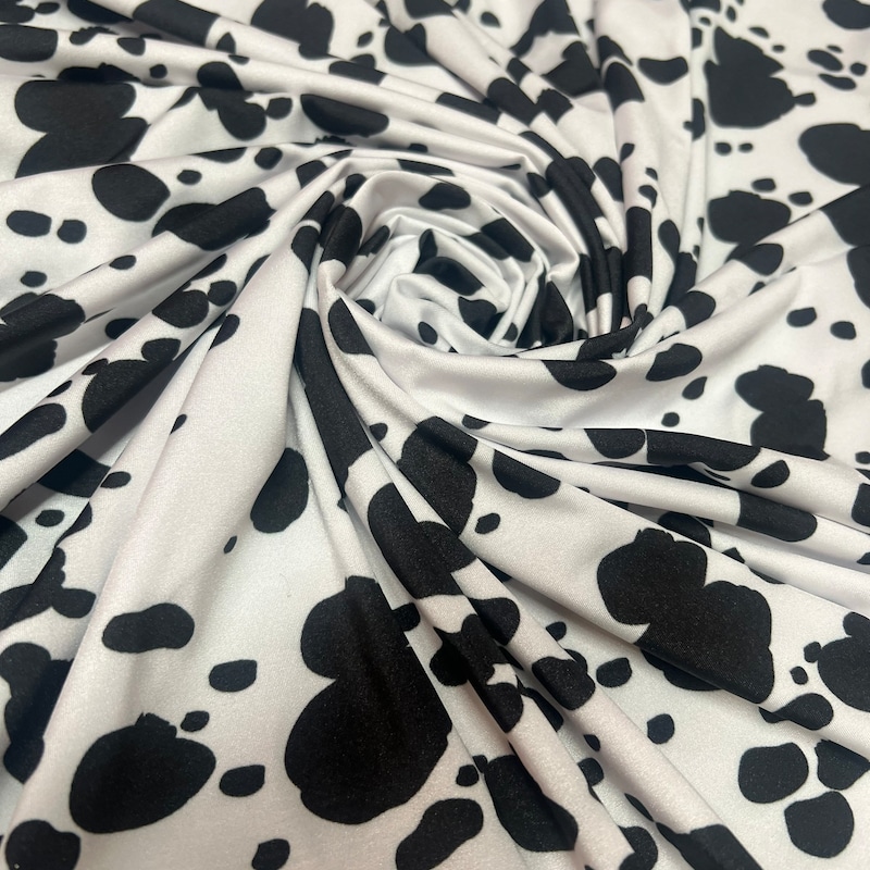 Dalmatian Print Fabric - Etsy