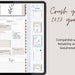 2023 Yearly Digital Planner | Dated Calendar Digital Journal Download ...
