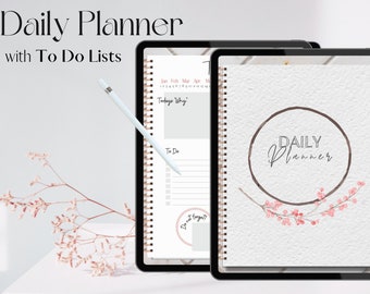 Daily Digital Planner for Tablet - Etsy