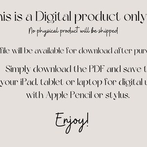 2023 Yearly Digital Planner | Dated Calendar Digital Journal Download ...