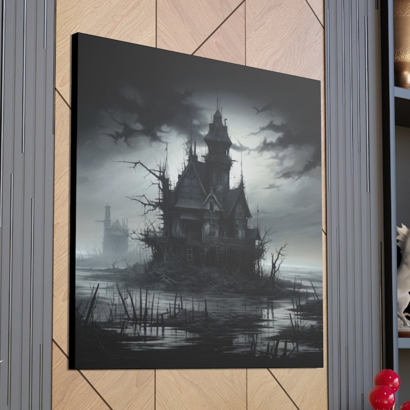 Halloween Canvas - Etsy
