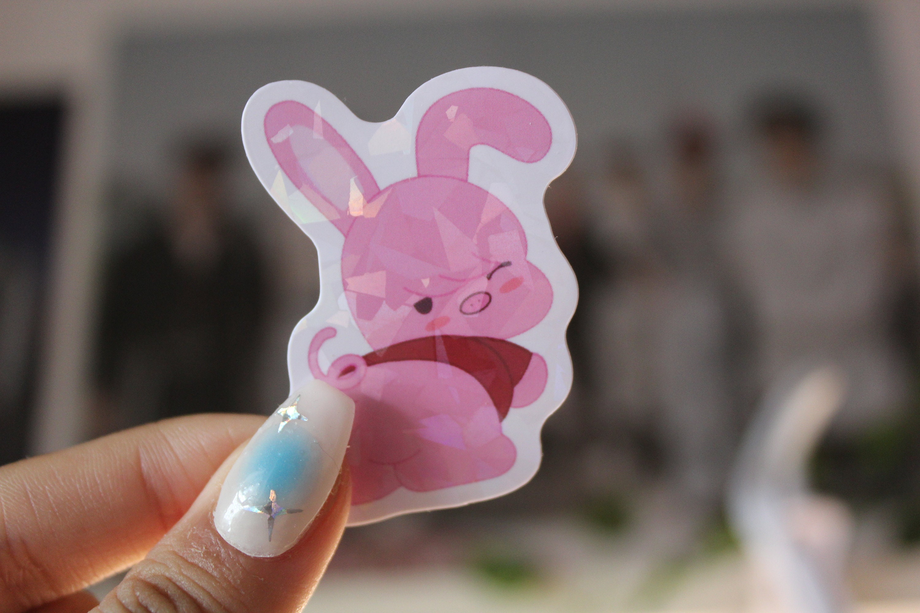 Stray Kids SKZOO Holographic Bum Stickers - Etsy