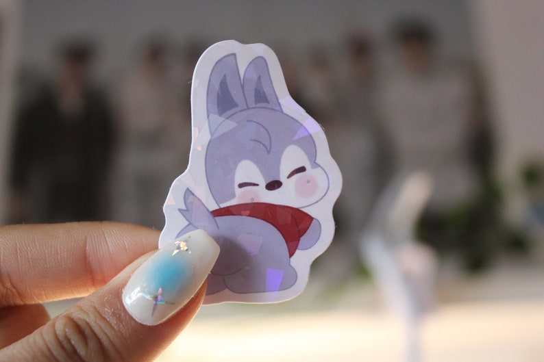 Stray Kids SKZOO Holographic Bum Stickers - Etsy