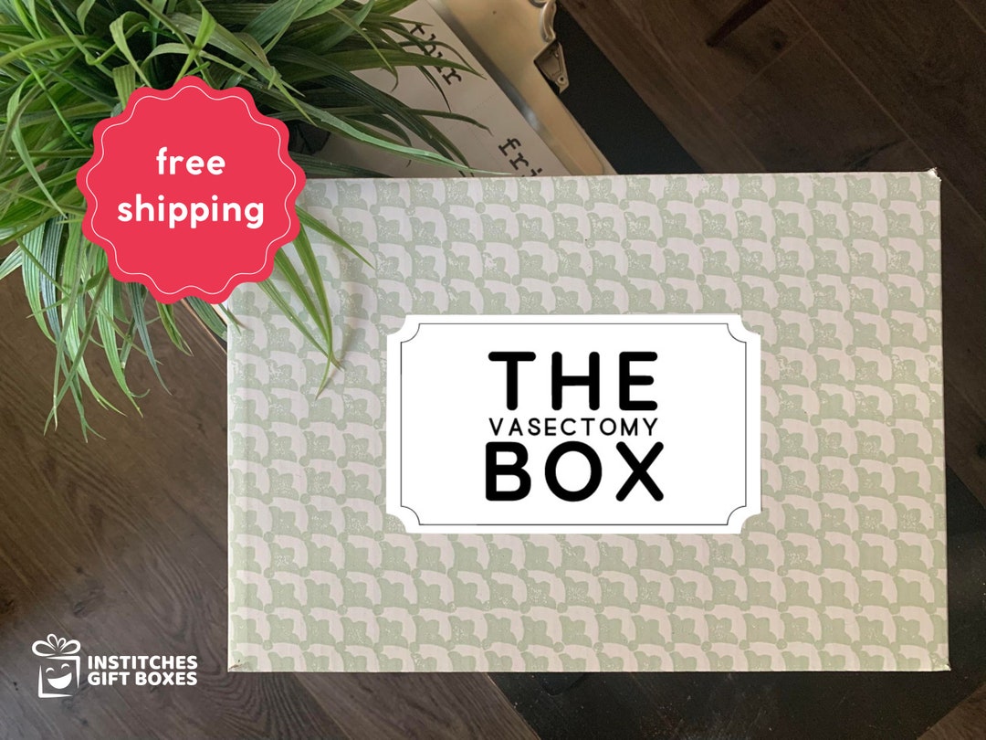 Funny Vasectomy Care Package, Vasectomy Gift Hampers, Vasectomy Party ...