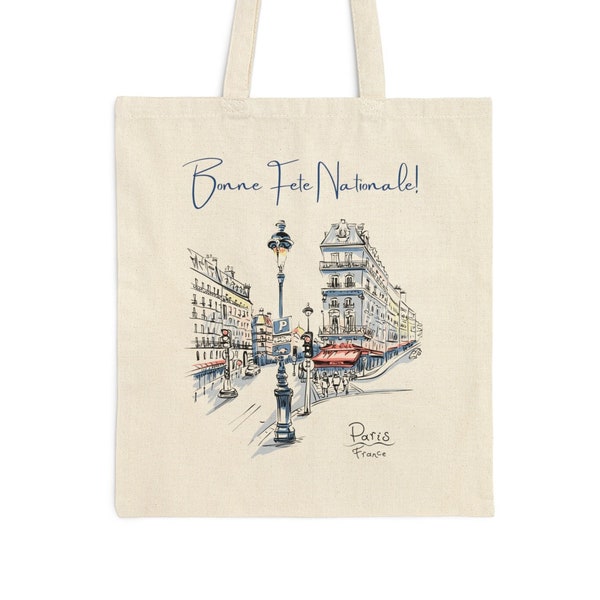 French Tote Bag - Etsy