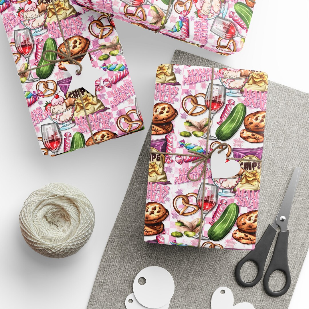 Mom Wrapping Paper, Mother's Day Gift Wrap, Mom Birthday Gifts, Gift ...