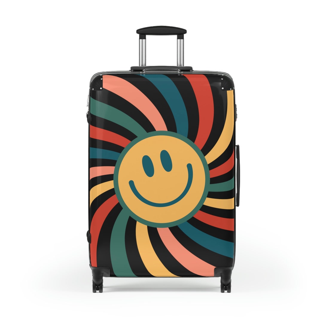 Happy Suitcase Luggage Swivel Wheels, Hard Shell Suitcase 1, 2 or 3 ...