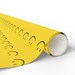 Retro Happy Face Wrapping Paper Roll, Sunny Yellow Gift Wrap, Birthday ...