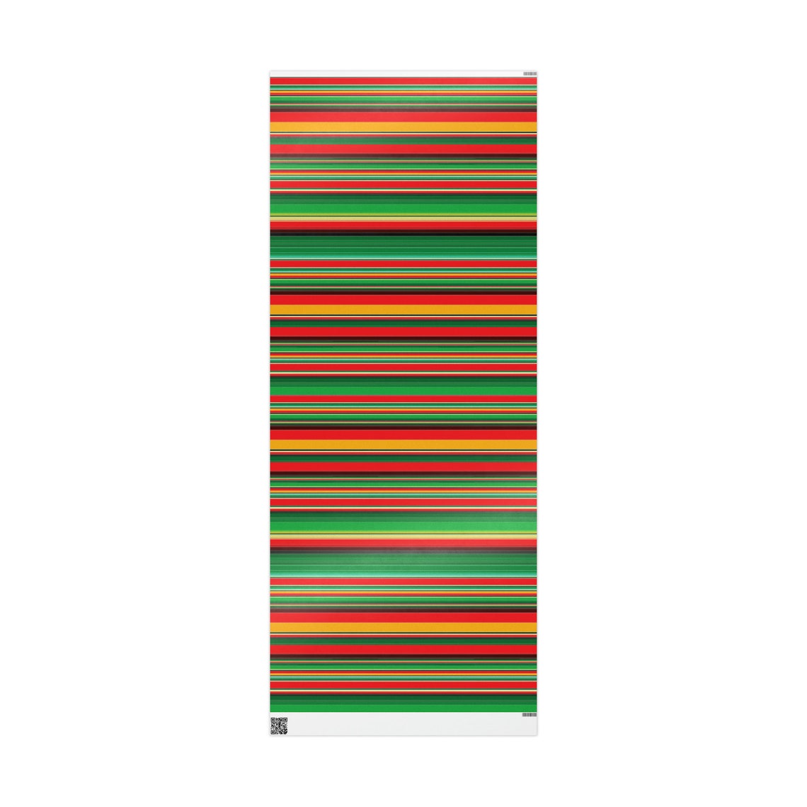 Western Serape Wrapping Paper Roll, Mexican Gift Wrap, Red Green Yellow ...