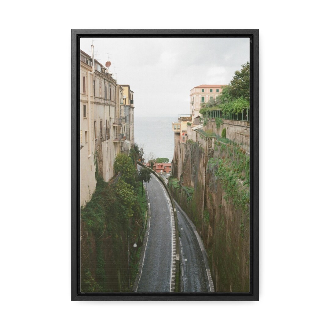 Italy, Wall Art, Minimalist, Canvas Wall Art, Home Decor, Film, Digital ...