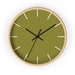 Mid Century Modern Retro Avocado Wall Clock Dial White - Etsy