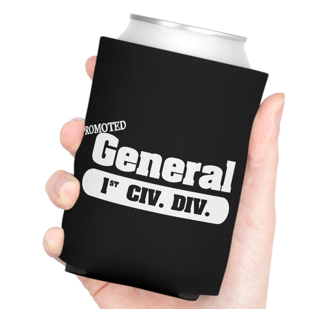 1st Civilian Division Military Discharge Can Cooler Dd-214 Document for ...