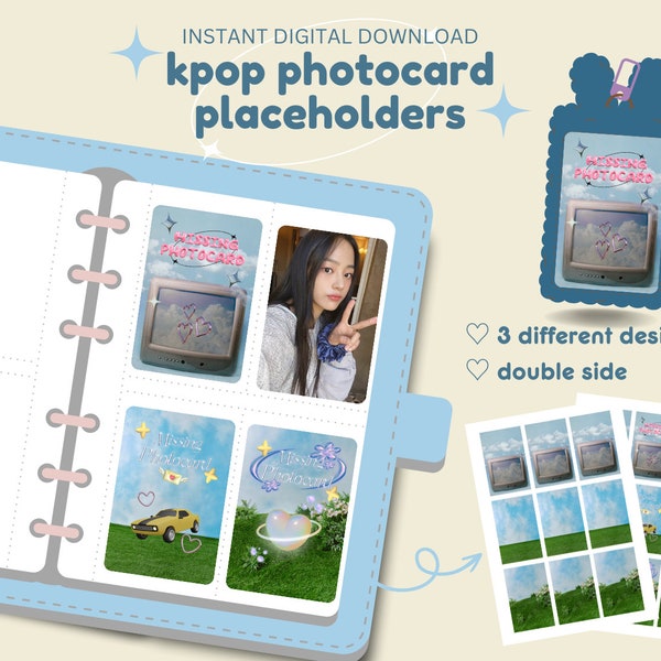 Missing Photocard Placeholders - Etsy