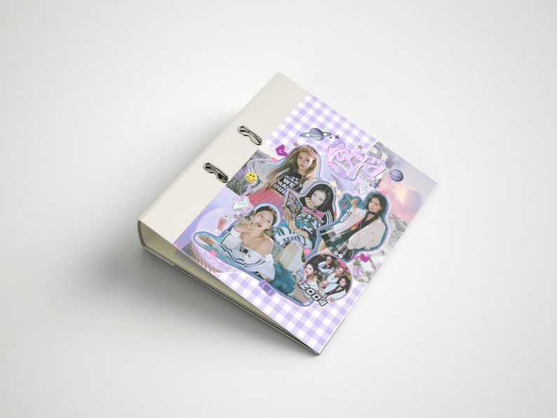 Digital Aespa Spicy Binder Cover Kpop Filler Divider Spacer - Etsy