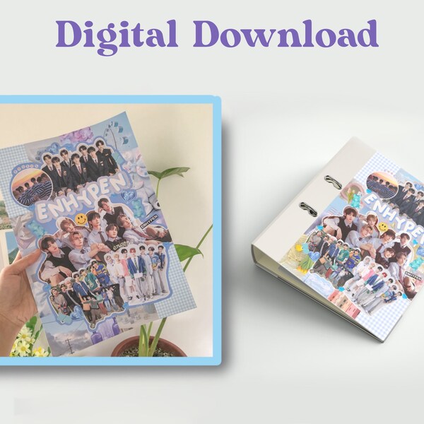 Enhypen Photocard Binder - Etsy