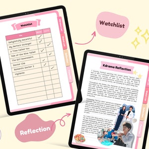 Digital Kdrama and Kmovie Journal, Kdrama Tracker Goodnotes ...