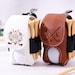 Golf Ball Mini Bag, Personalized Leather Golf Ball Case, Golf Balls ...