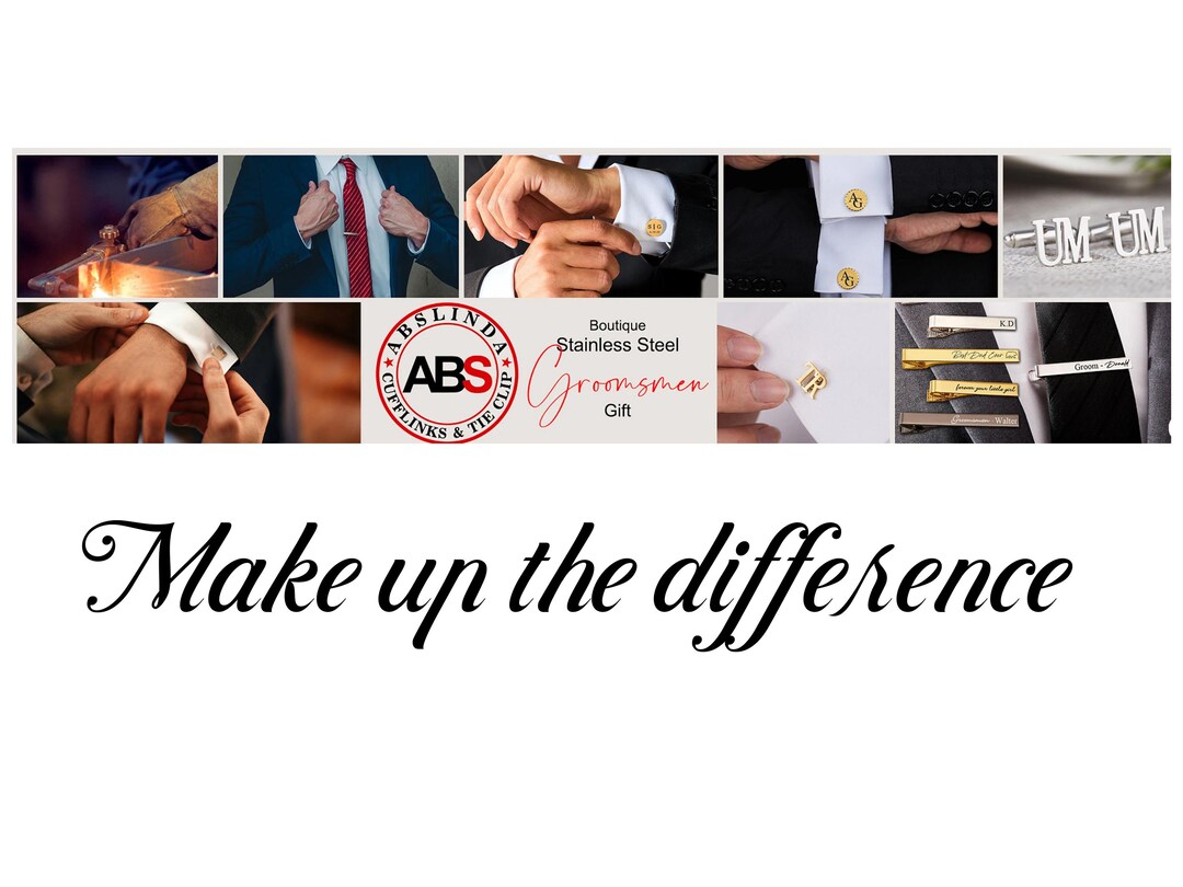 Make up the Difference - Etsy