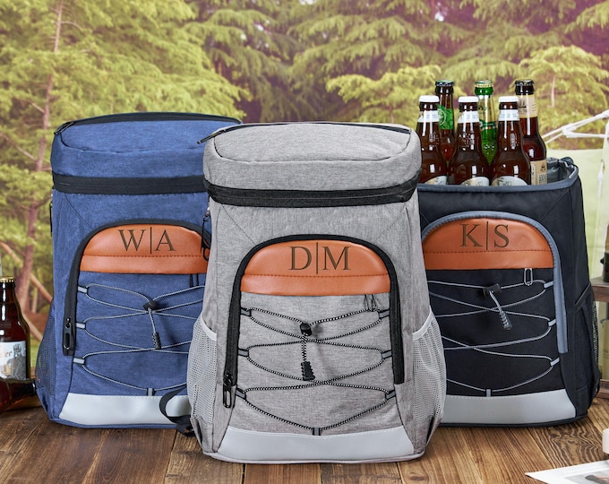 Groomsmen Proposal Gift, Beer Cooler Backpack, Insulated Cooler Bag, Gifts for Men, Personalized ...