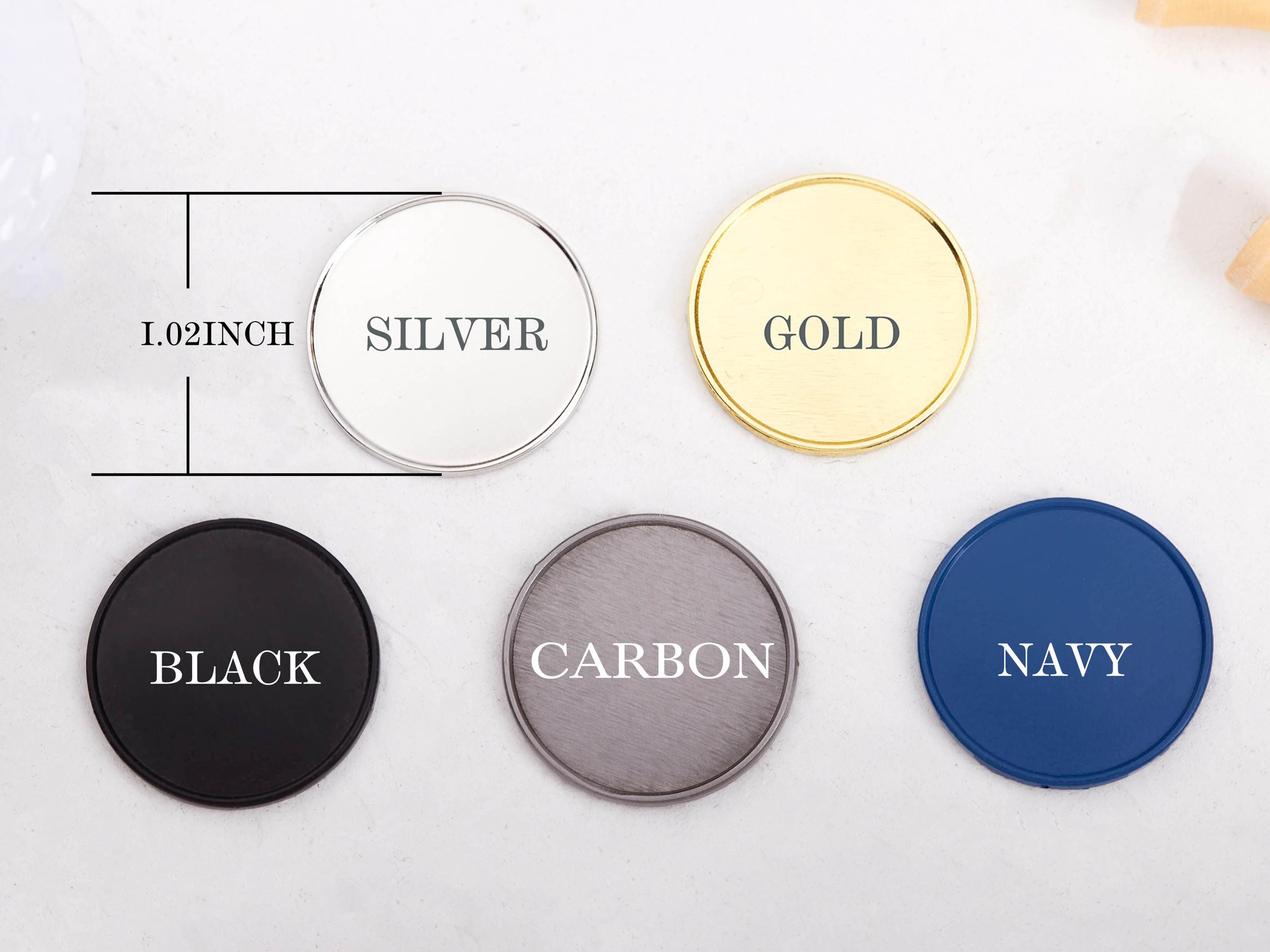 Personalized Golf Ball Marker,engraved Magnetic Monogram Ball Marker ...