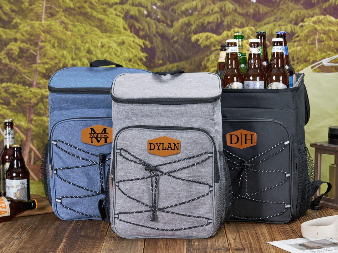 Personalized Groomsmen Cooler Backpack, Custom Lunch Cooler Backpack, Groomsmen Gift, Hiking ...