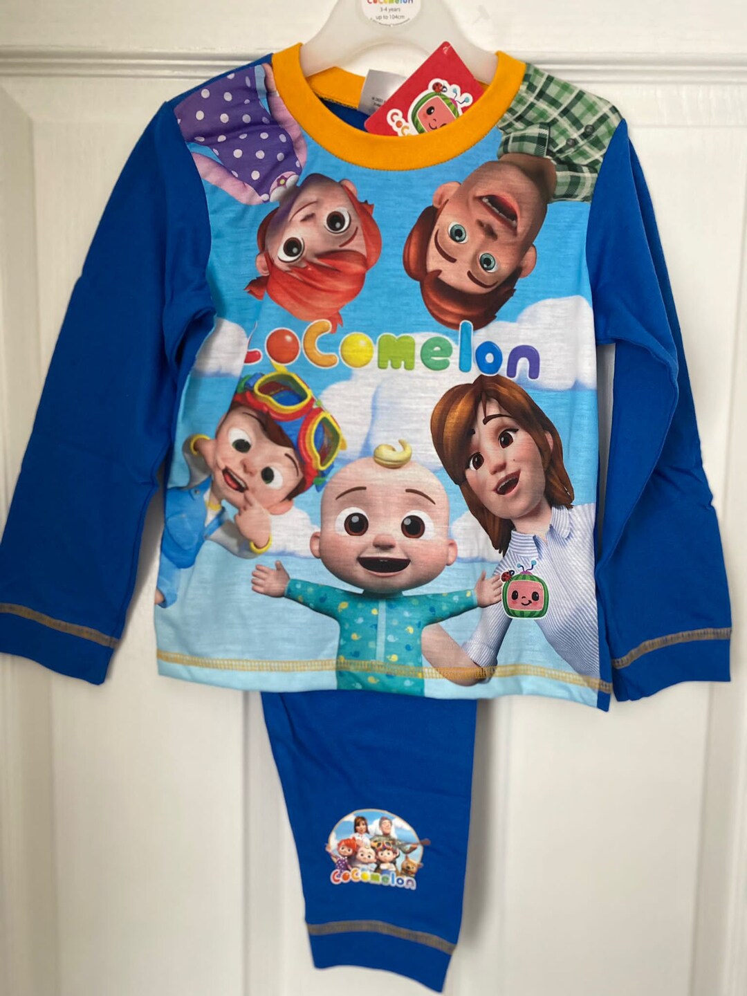 Cocomelon Pyjamas Set Sizes From 12 Months to 4 Years - Etsy