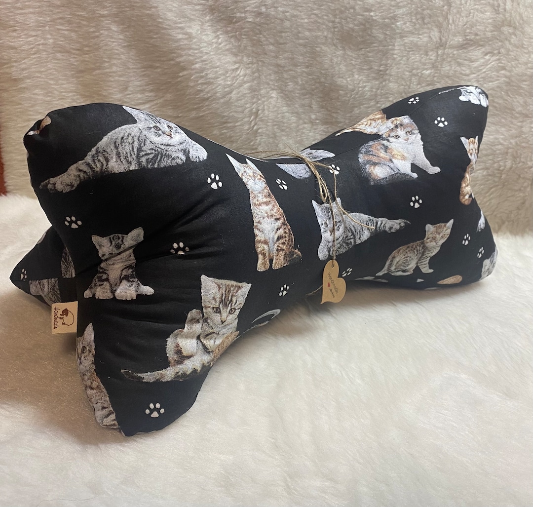 Reading Bones/neck Pillow/bone Pillow/cushion Cats - Etsy