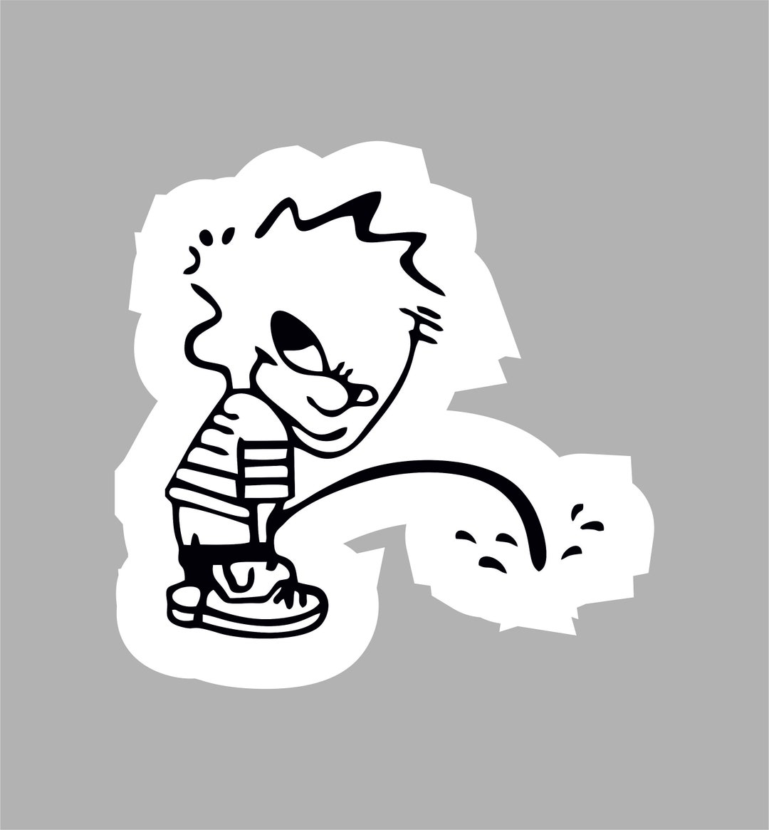 Peeing Child SVG PNG PDF Funny Meme Digital Download Sticker T-shirt ...