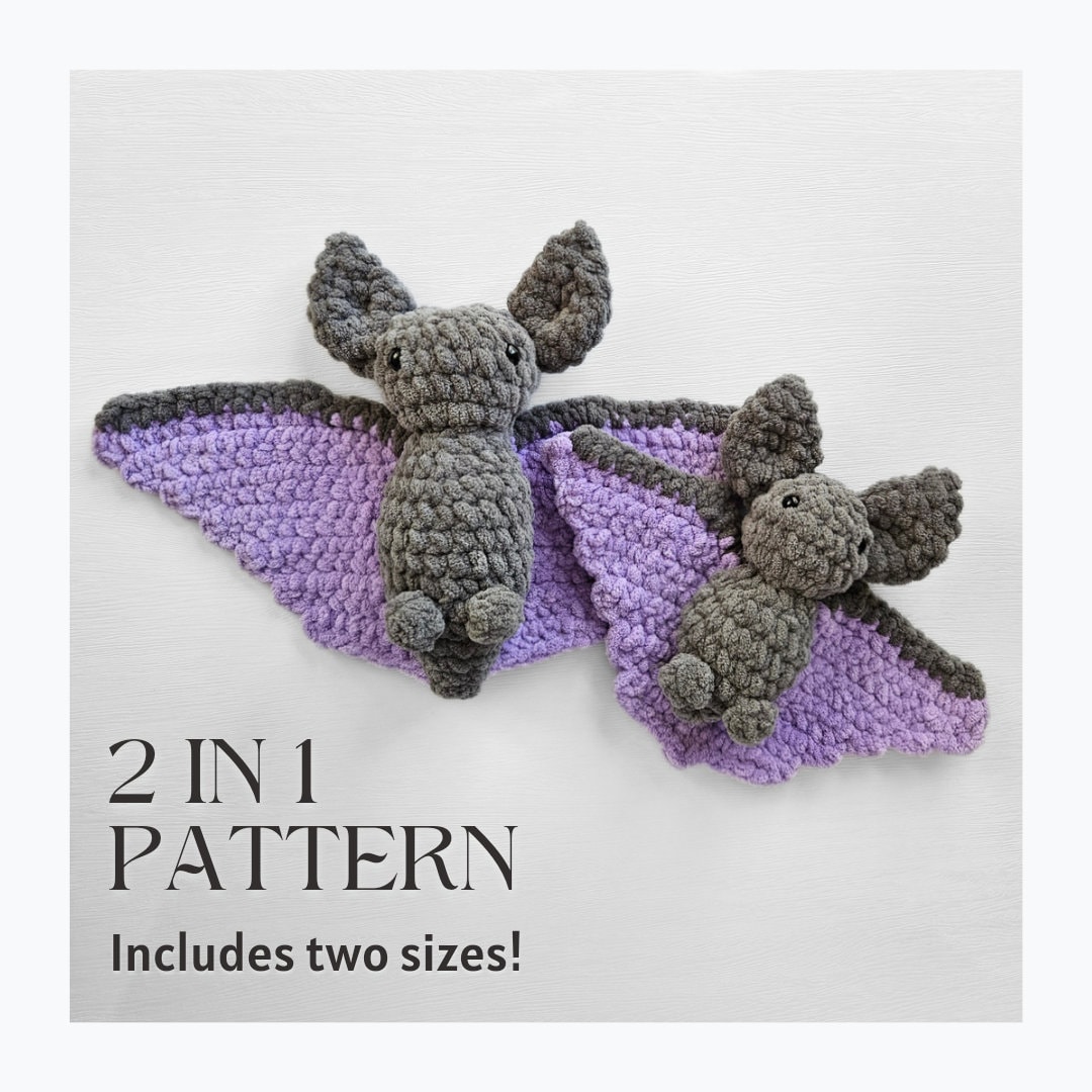 Spooky Bat Crochet Pattern: Amigurumi Halloween Bat (digital PDF) - Etsy