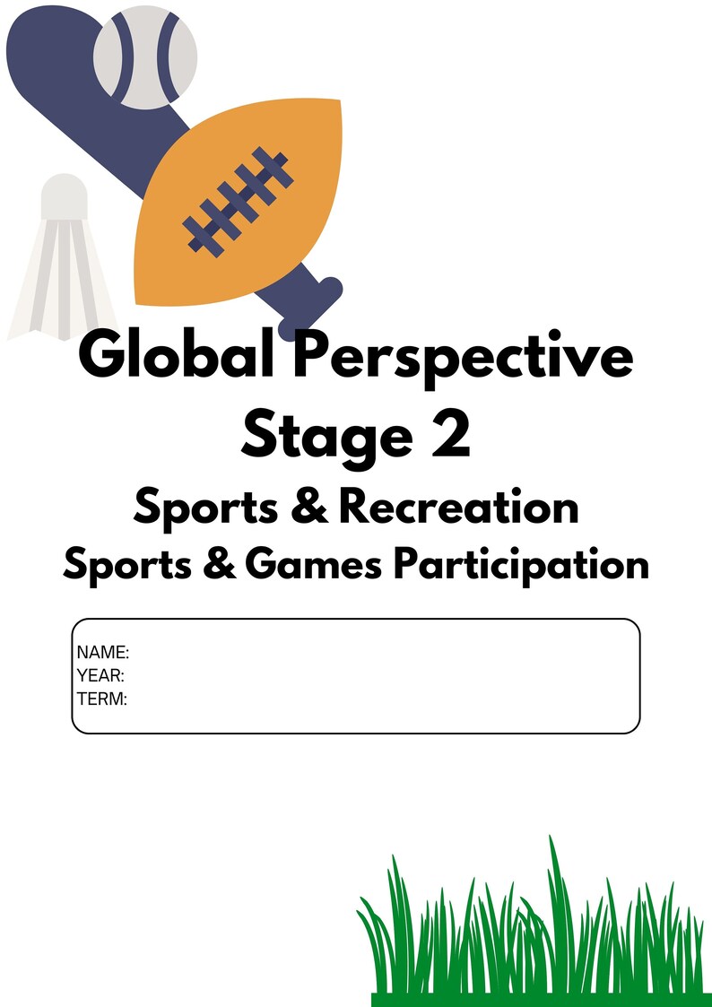 Worksheet IGCSE Primary Global Perspective 0838 Stage 2 - Etsy