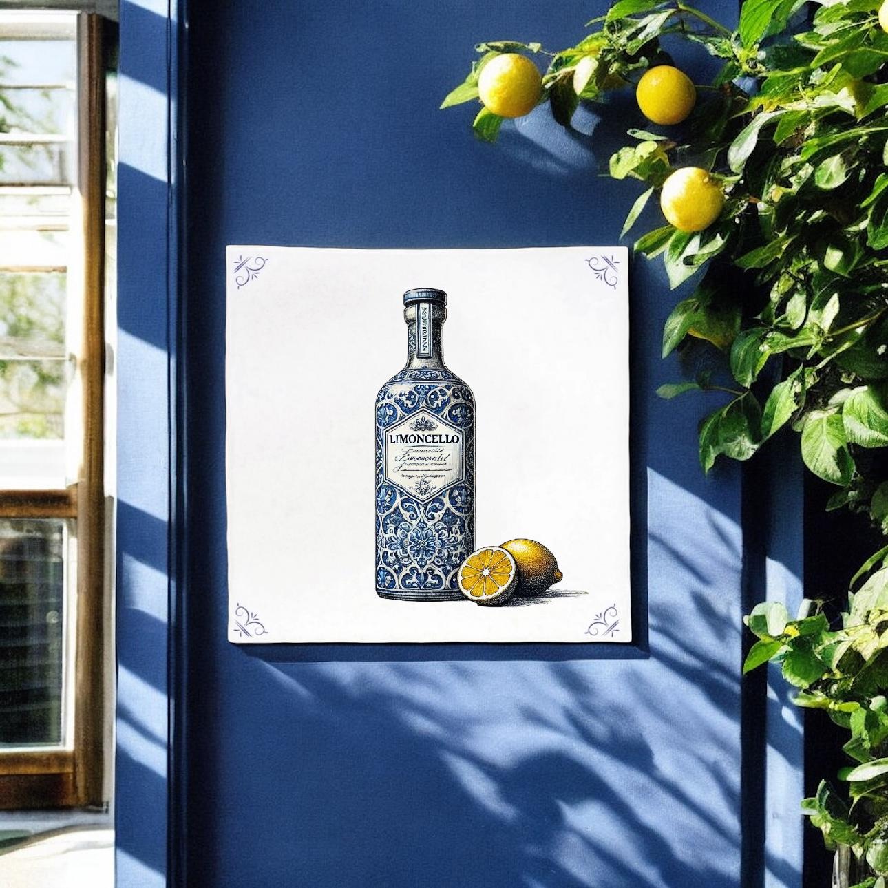 Limoncello, Tile, Delft Blue, Kitchen Tile, Bathroom Tile, Backsplash ...