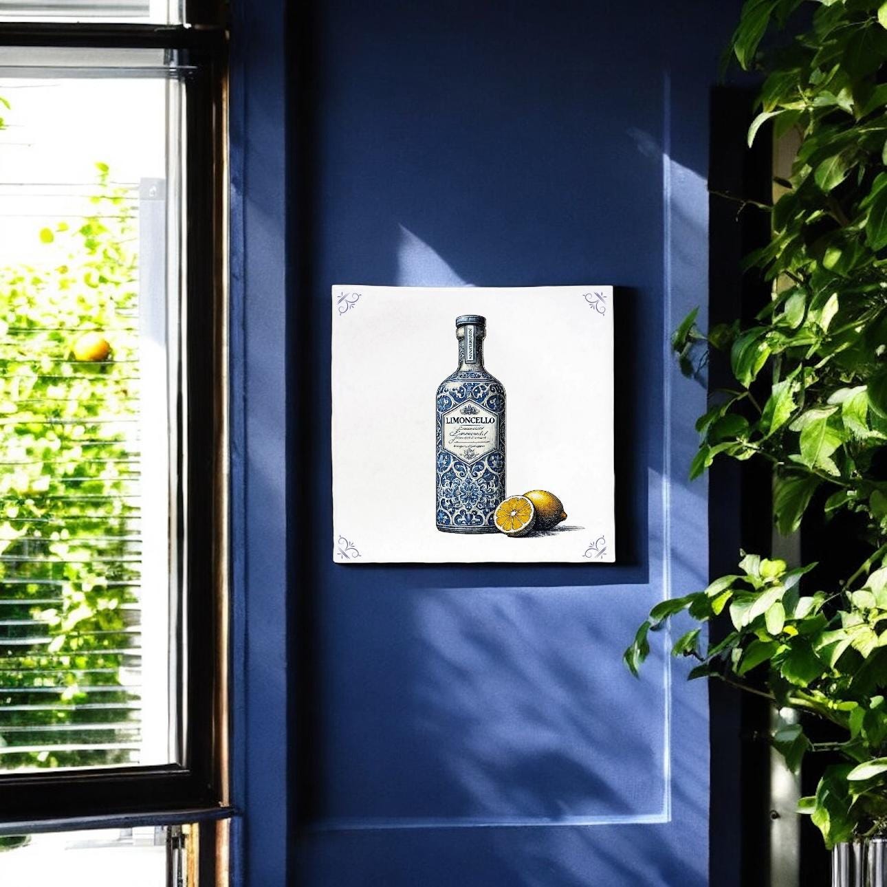 Limoncello, Tile, Delft Blue, Kitchen Tile, Bathroom Tile, Backsplash ...