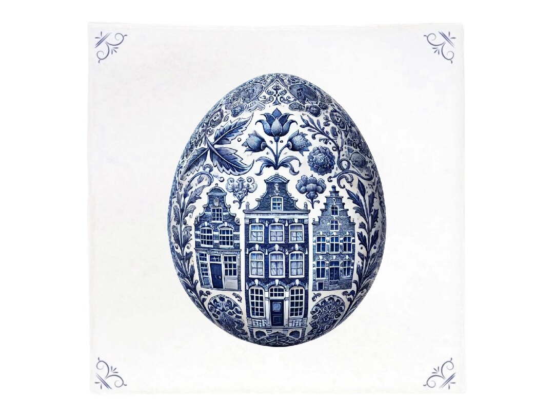Egg, Tile, Delft Blue, Kitchen Tile, Bathroom Tile, Backsplash, Delft ...
