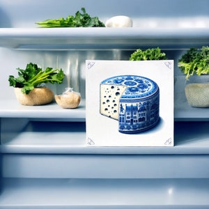 Cheese, Tile, Delft Blue, Delft Blue Tile, Royal Blue, Kitchen Tile ...