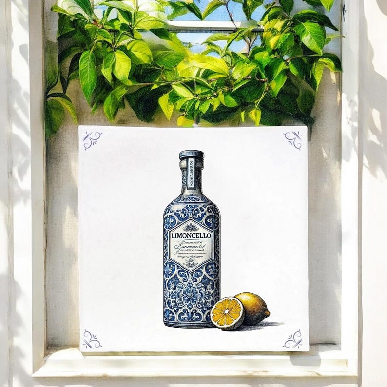 Limoncello, Tile, Delft Blue, Kitchen Tile, Bathroom Tile, Backsplash ...