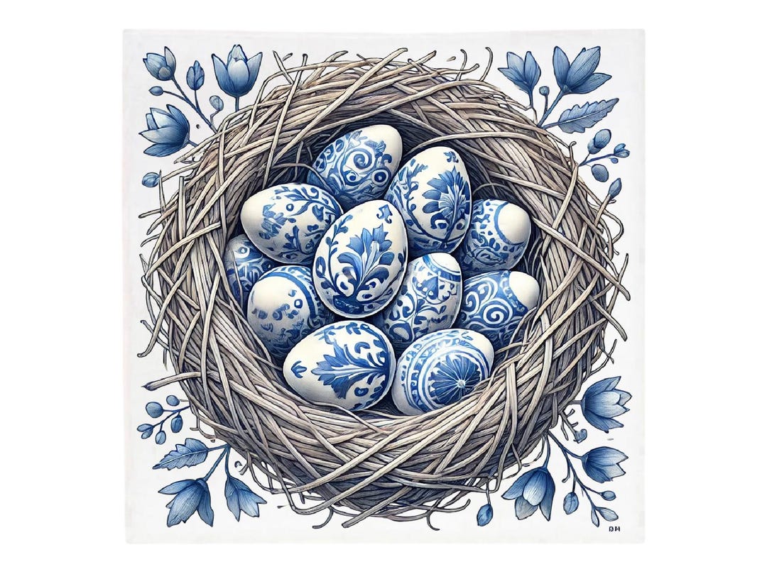 Nest, Tile, Delft Blue, Kitchen Tile, Bathroom Tile, Backsplash, Delft ...