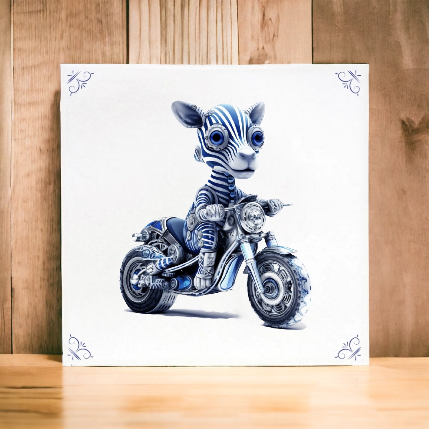 Delft Blue, Delft Blue Tile Ceramic, Delft Blue Zebra, Harley Davidson ...