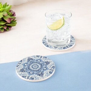 Ceramic Coaster Delft Blue, Coaster, Ceramic, Delft Blue, Vintage ...