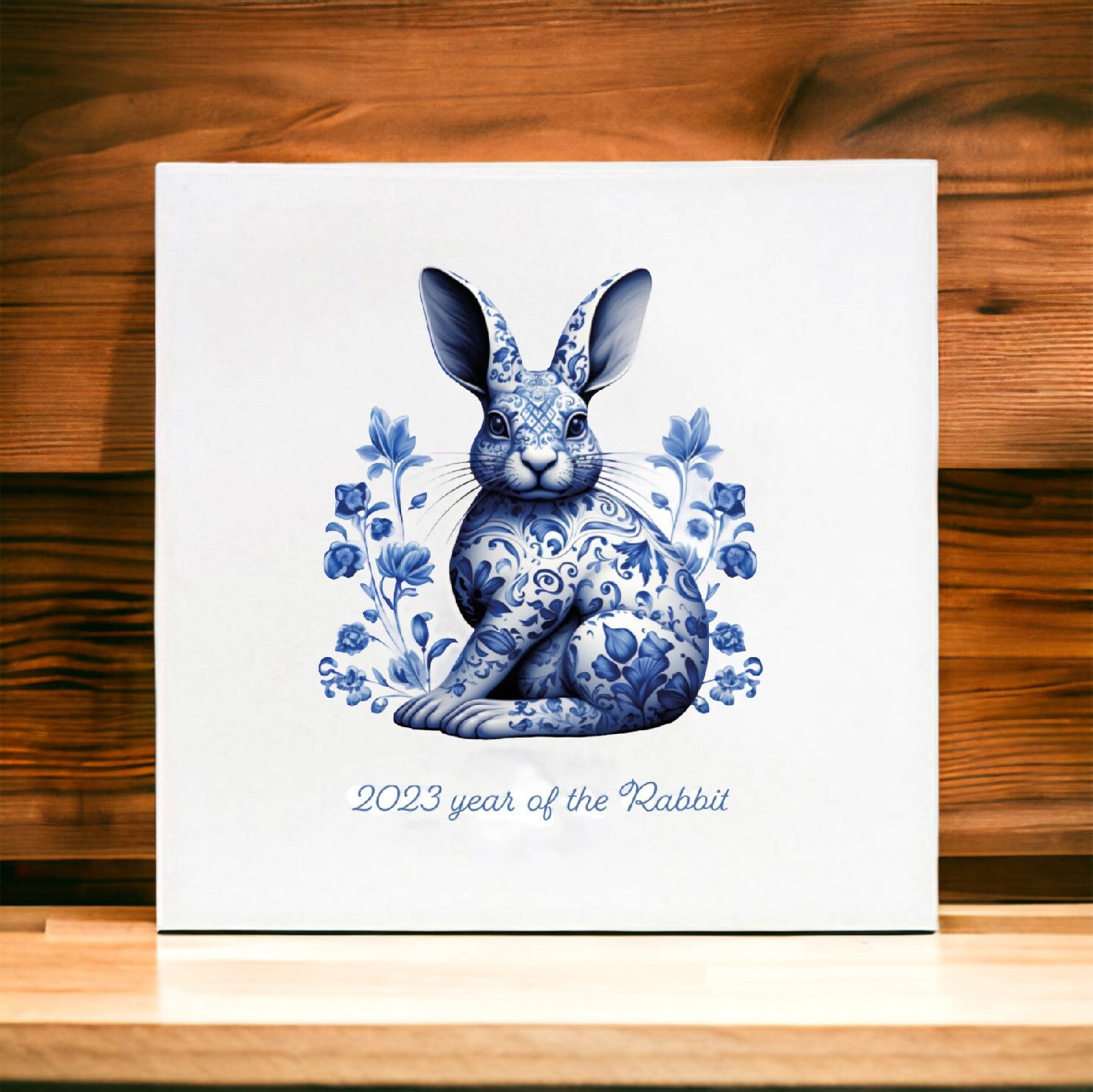 Delft Blue, Delft Blue Ceramic Tile, Delft Blue Rabbit, Year of the ...