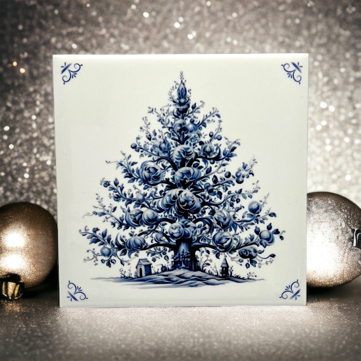 Delft Blue, Delft Blue Ceramic Tile, Delft Blue Christmas Tree ...