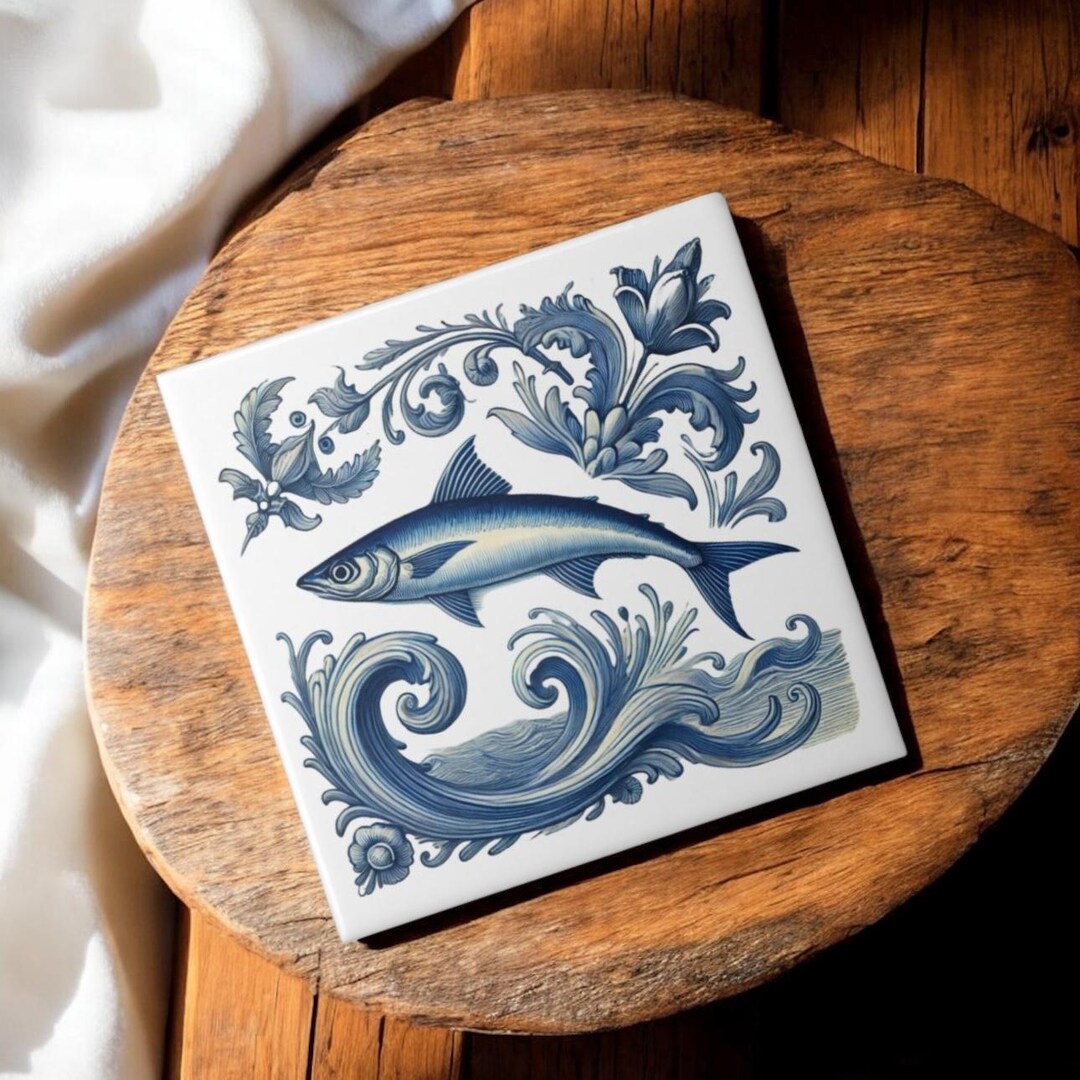 Sardine, Delft Blue Tile, Kitchen Tile, Bathroom Tile, Backsplash ...