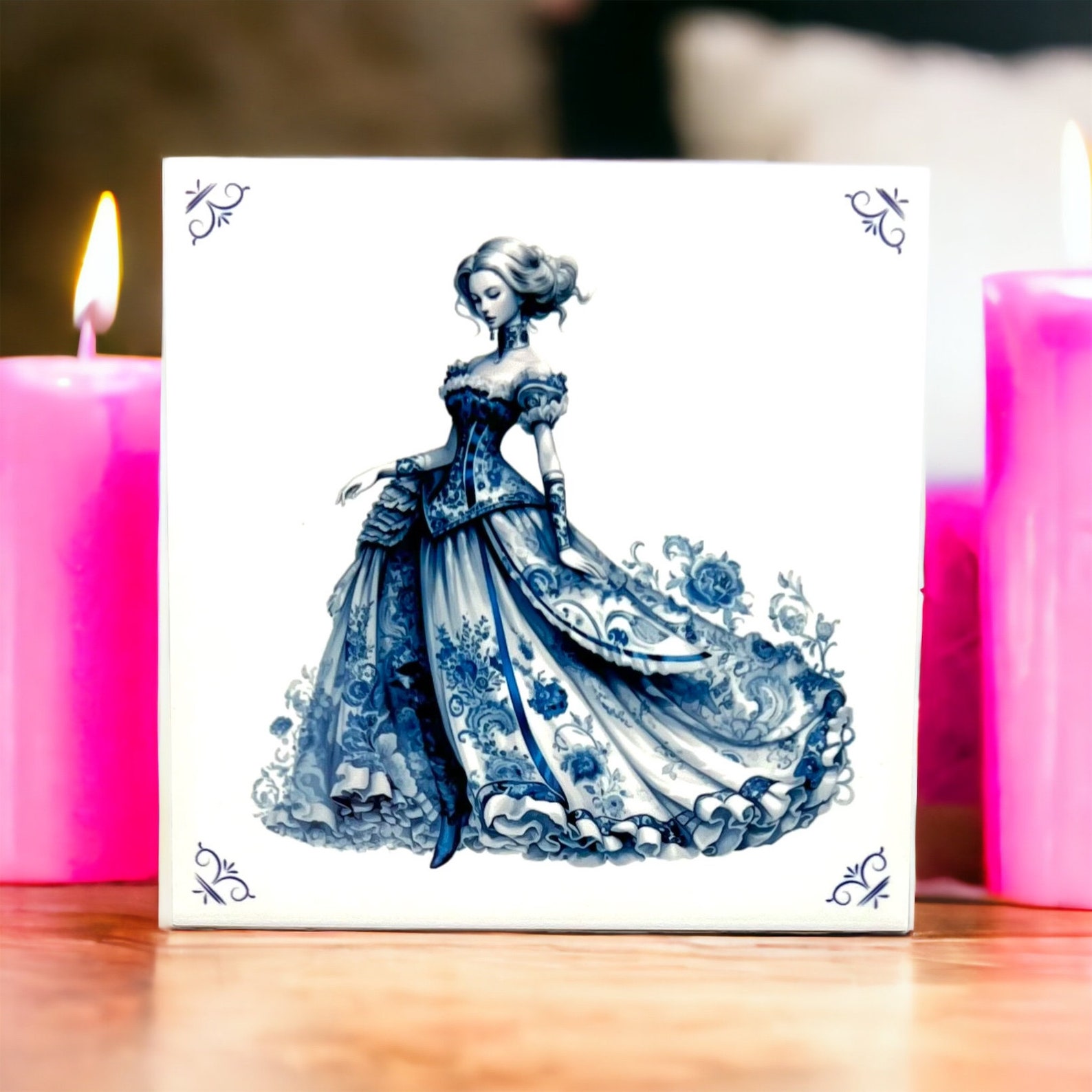 Delft Blue, Delft Blue Tile Ceramic, Delft Blue Barbie, Barbie, Delft ...