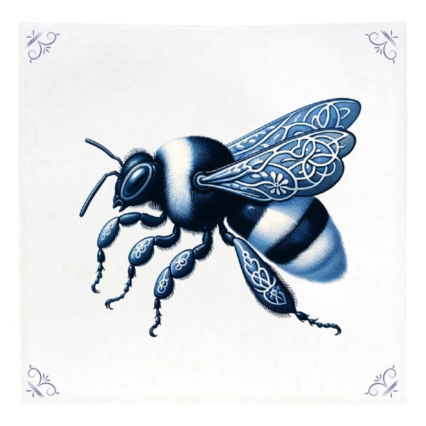 Bee Tile - Etsy