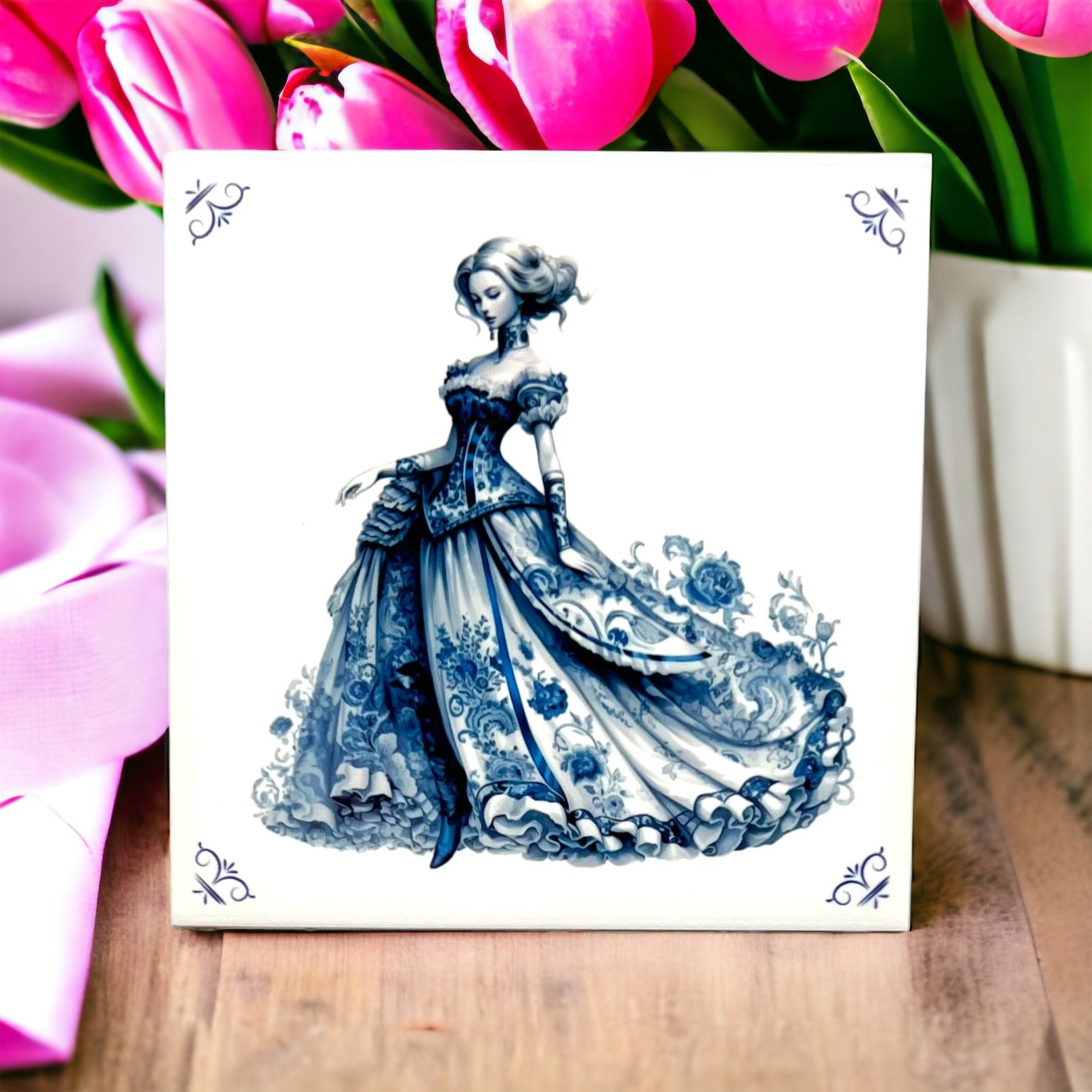 Delft Blue, Delft Blue Tile Ceramic, Delft Blue Barbie, Barbie, Delft ...
