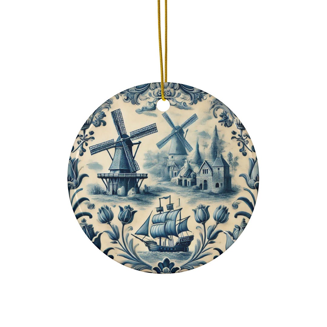 Ceramic Ornaments, Dutch, Delft Blue, Delft Blue Ornament, Home Decor ...