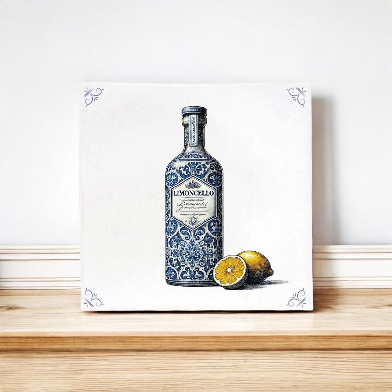 Limoncello, Tile, Delft Blue, Kitchen Tile, Bathroom Tile, Backsplash ...