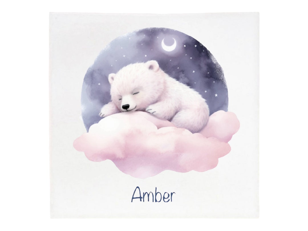 Birth Tile, Delft Blue, Polar Bear, Polar Bear, Teddy Bear,fox, New ...